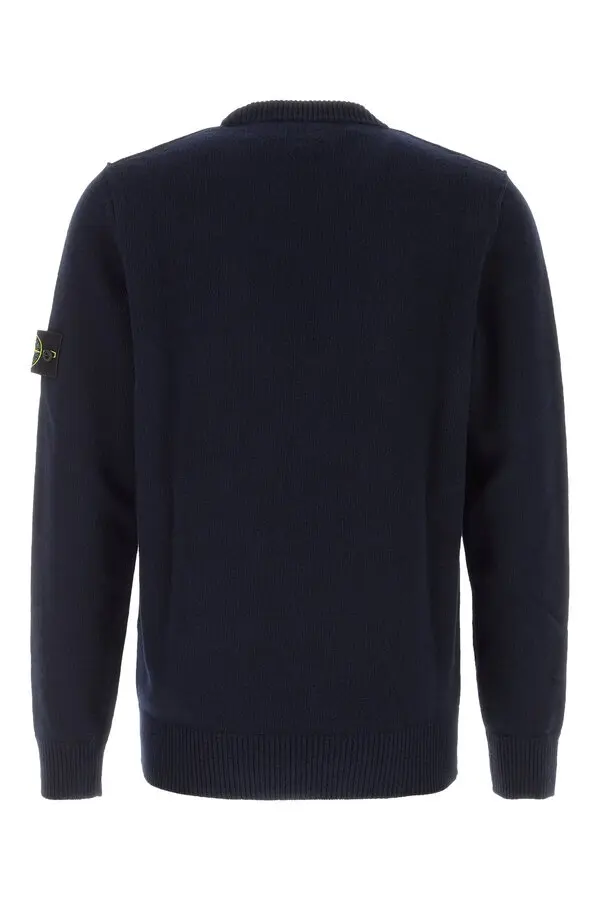 Stone Island Midnight Wool Blend Sweater