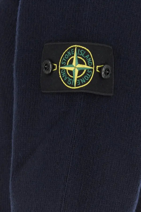 Stone Island Midnight Wool Blend Sweater