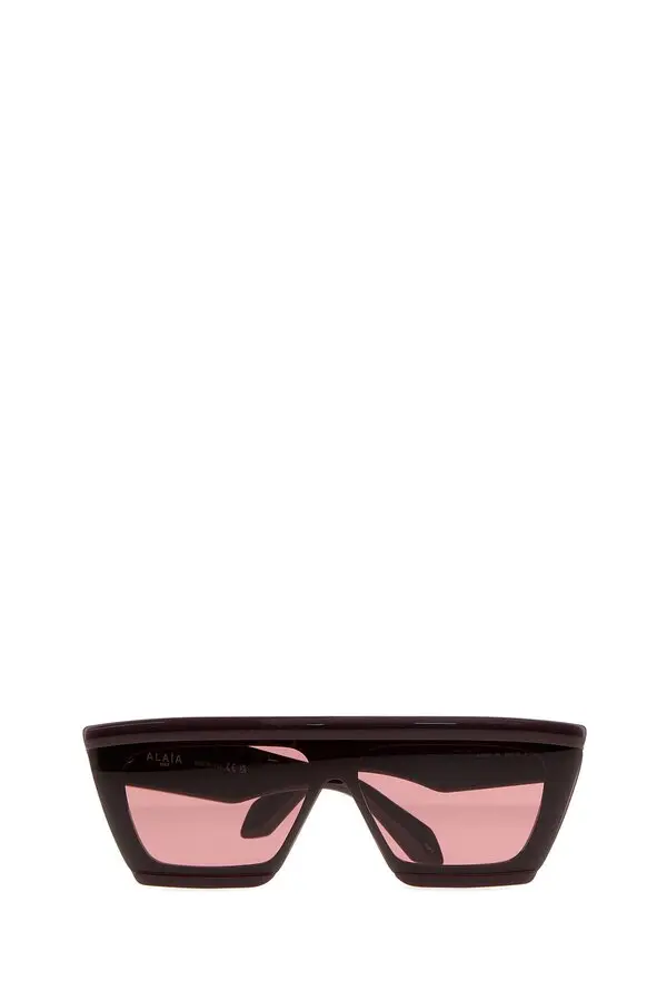 Alaïa Purple Acetate Sunglasses
