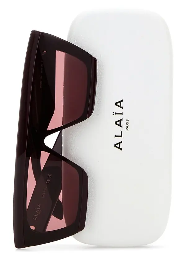 Alaïa Purple Acetate Sunglasses