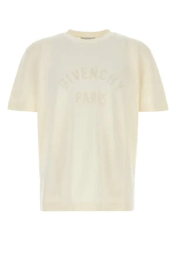 Givenchy Ivory Cotton T-shirt