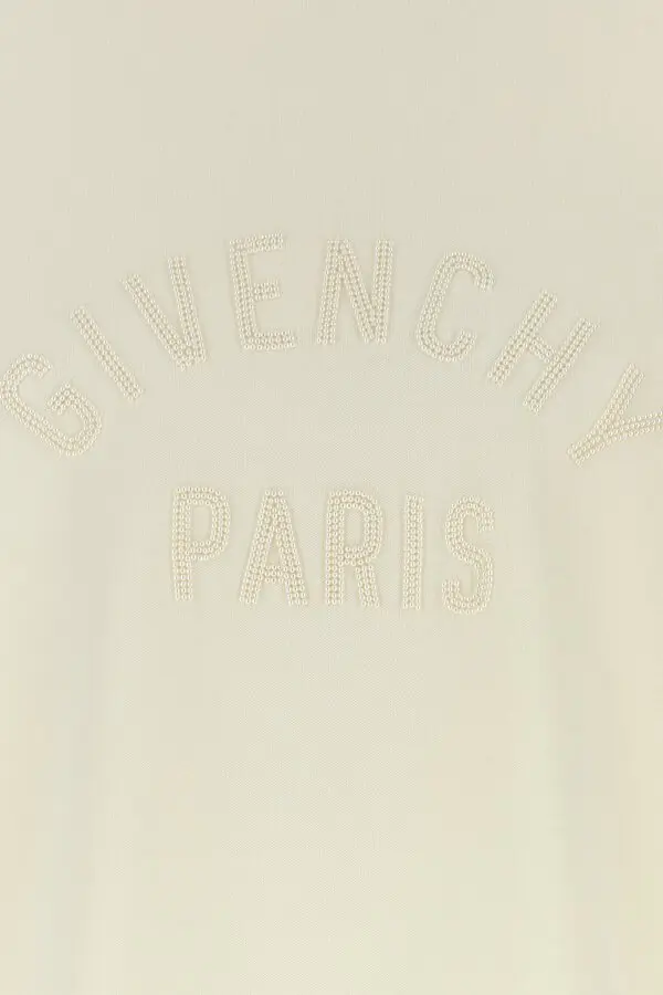 Givenchy Ivory Cotton T-shirt
