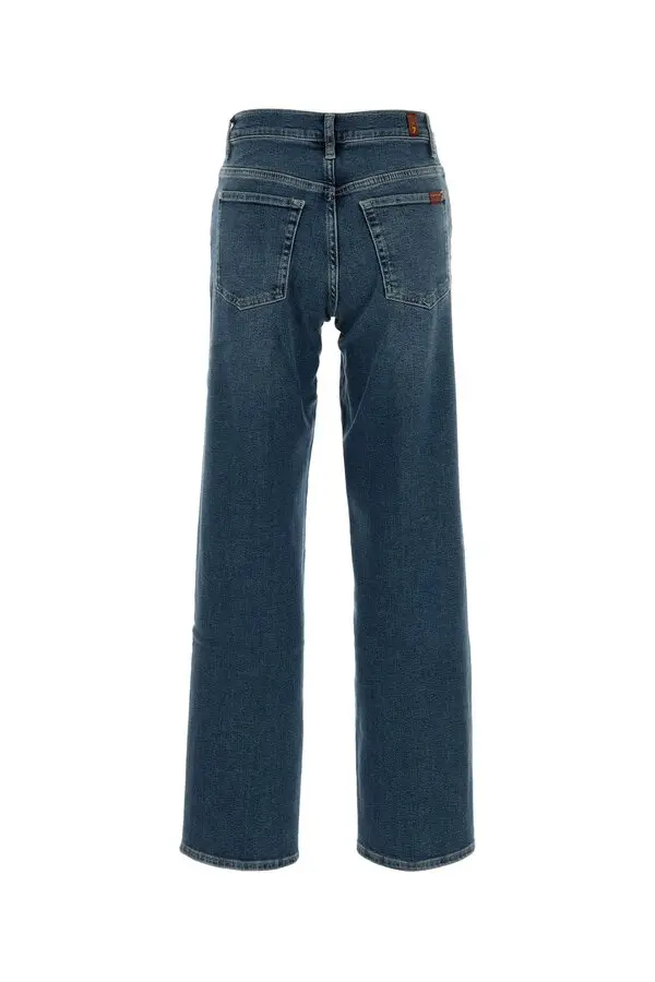 Seven For All Mankind Stretch Denim Stovepipe Jeans