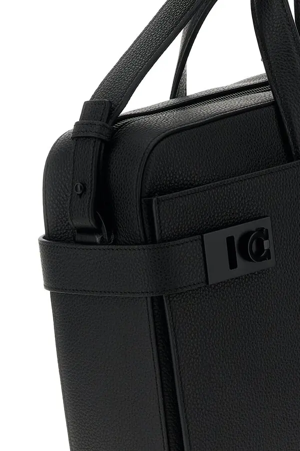FERRAGAMO Leather Briefcase