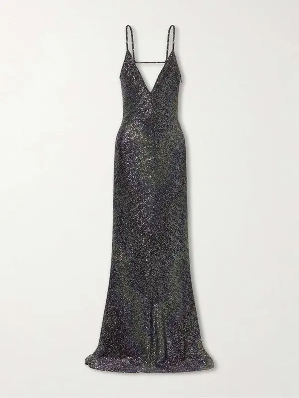 Missoni Embellished Crochet-knit Maxi Dress - Multi