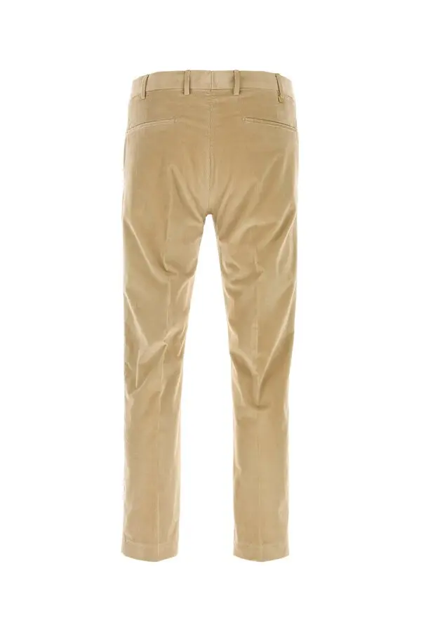 PT TORINO Beige Stretch Corduroy Pant