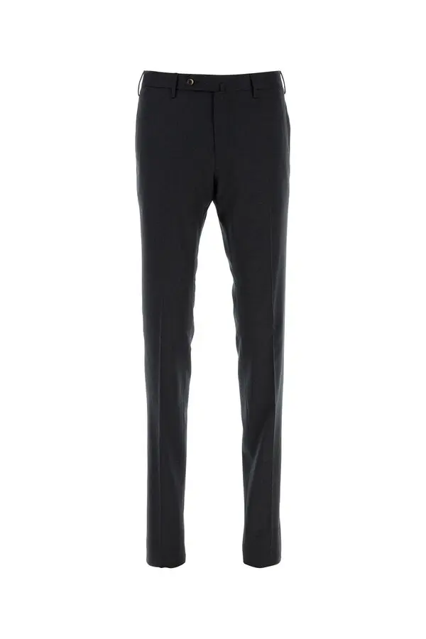 PT TORINO Slate Stretch Virgin Wool Pant