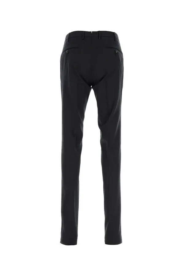 PT TORINO Slate Stretch Virgin Wool Pant