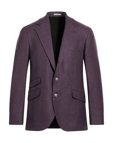 Brunello Cucinelli Blazer Plum Size Wool, Cashmere, Silk
