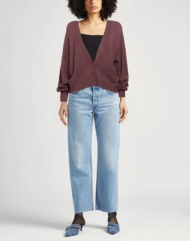 MANILA GRACE Cardigan Chocolate Size Viscose, Polyester, Polyamide - Brown