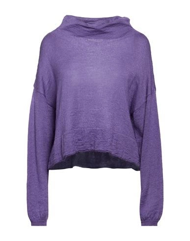 MANILA GRACE Turtleneck Size Acrylic, Polyamide, Mohair Wool - Purple