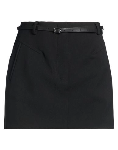 Patrizia Pepe Mini Skirt Size Polyester, Elastane - Black