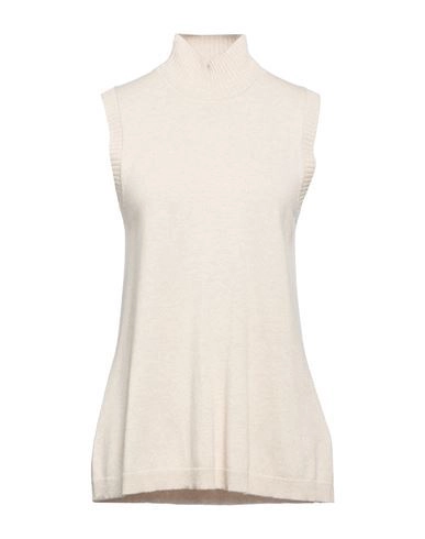 PUROTATTO Sleeveless Turtleneck In Wool And Cashmere