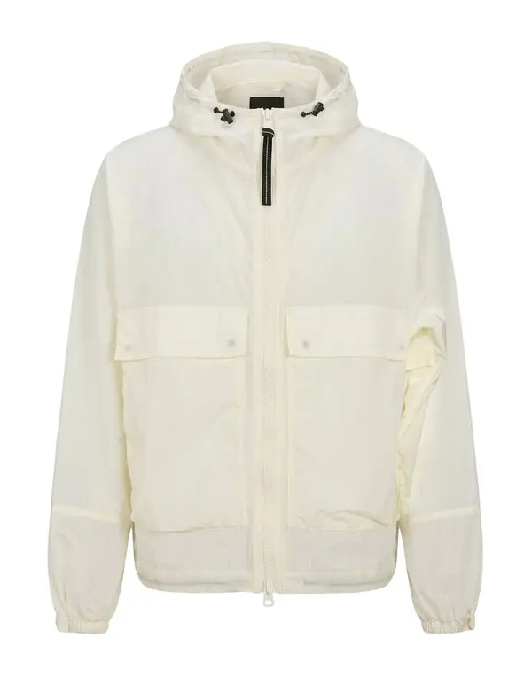 SPIEWAK Nylon Ripstop Hooded Windbreaker