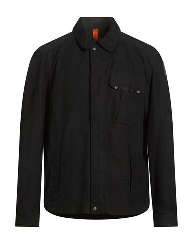 PARAJUMPERS Twill Overshirt Jacket - Black