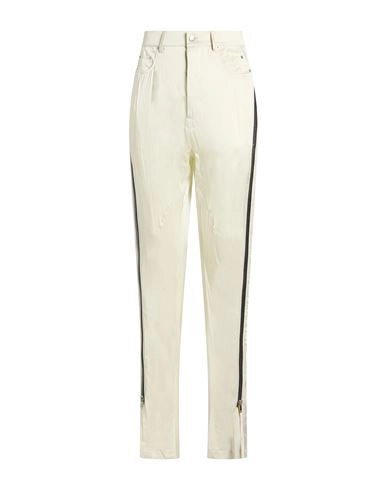 Rick Owens Pants Taupe Size Acetate, Viscose - White