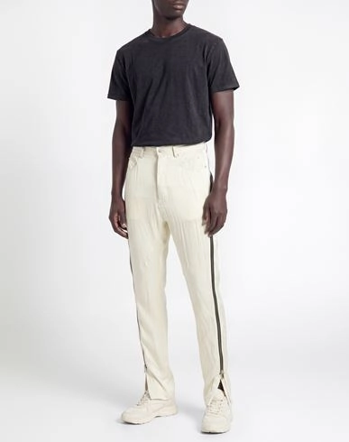 Rick Owens Pants Taupe Size Acetate, Viscose - White