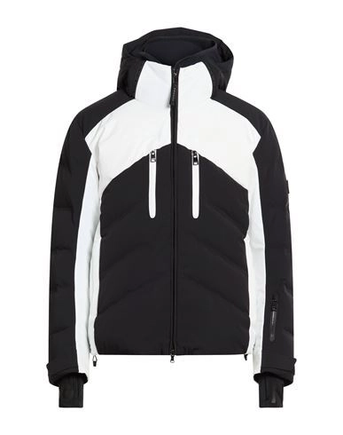 Bogner Puffer Jacket With Detachable Hood And Goose Down Interior - Black