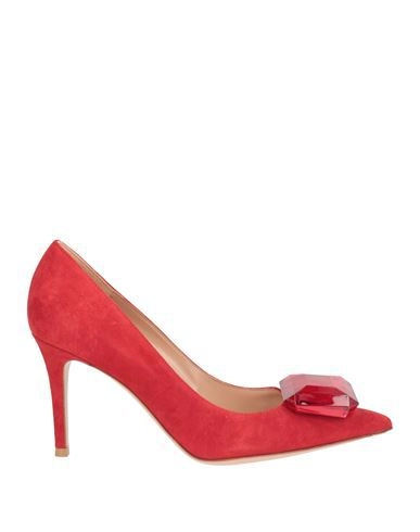 GIANVITO ROSSI Pumps Size Leather - Red