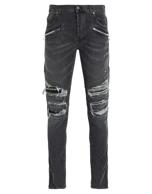 Balmain Jeans Size Cotton, Elastane