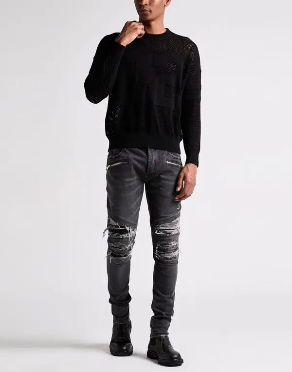 Balmain Jeans Size Cotton, Elastane