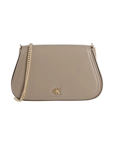 Calvin Klein Cross-body Bag Recycled Polyester, Polyurethane - Beige
