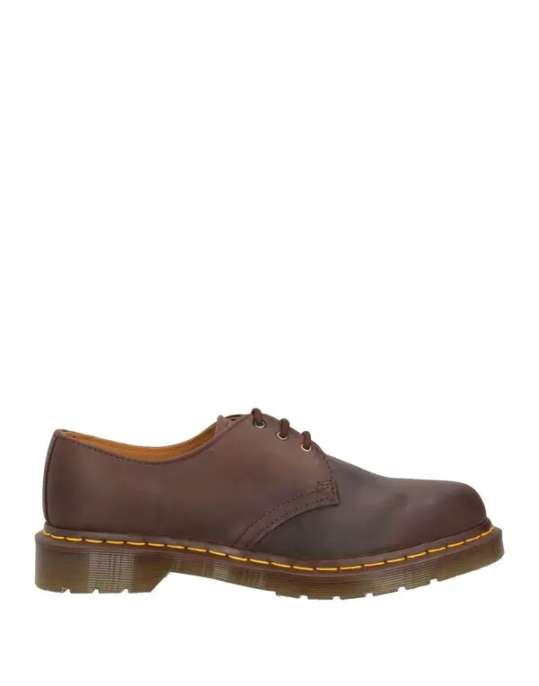 Dr. Martens 1461 Crazy Horse Leather Lace-up Derby Shoes - Chocolate Brown