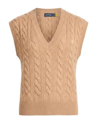 Polo Ralph Lauren Cable-knit Wool And Cashmere Vest - Beige