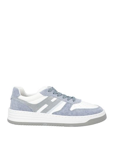 Hogan Sneakers Size Leather, Textile Fibers - Slate Blue