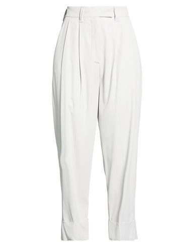 PT TORINO Pants Size Viscose, Elastane - Light Grey