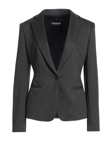 DONDUP Blazer Charcoal Size Viscose, Polyester, Polyamide, Elastane