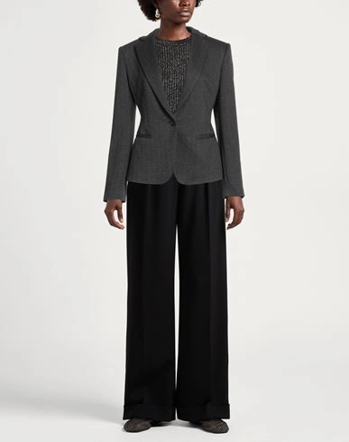 DONDUP Blazer Charcoal Size Viscose, Polyester, Polyamide, Elastane