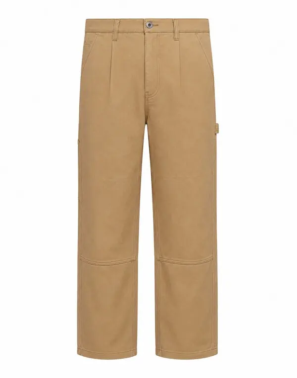 Alpha Industries Pants Camel Size Cotton