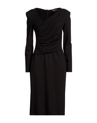 Emporio Armani Mini Dress Size Viscose, Polyamide, Elastane - Black