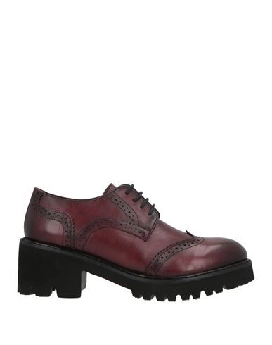 NILA & NILA Leather Loafers - Burgundy
