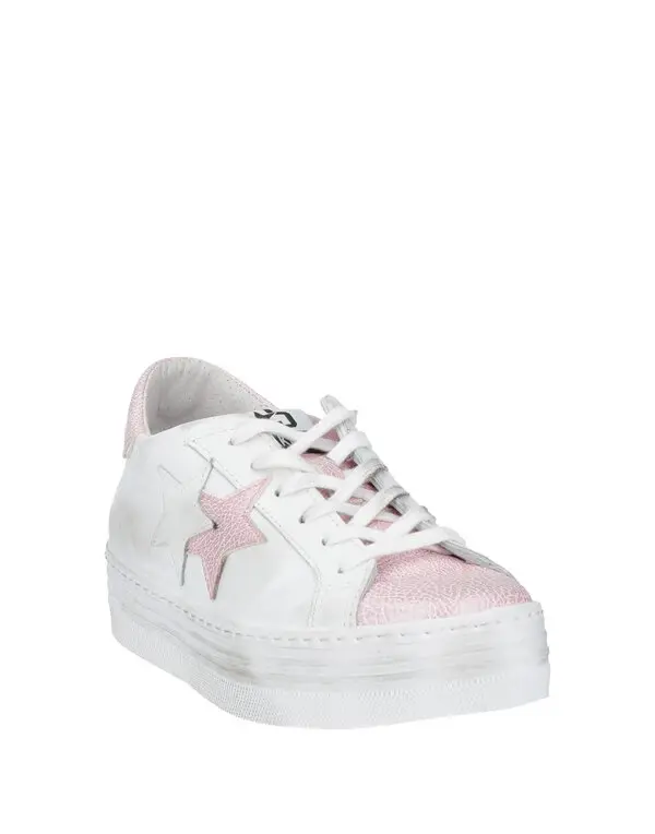2STAR Sneakers Size Leather