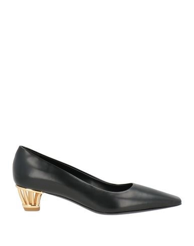 FERRAGAMO Lambskin Pumps With Cone Heel