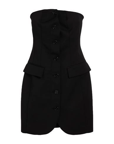DONDUP Mini Dress Size Virgin Wool, Elastane