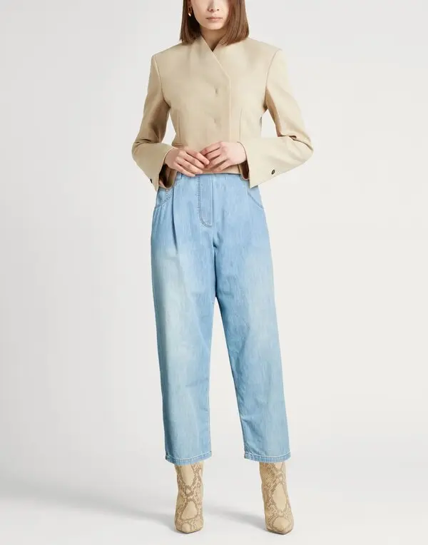 Brunello Cucinelli Tapered Cotton Jeans