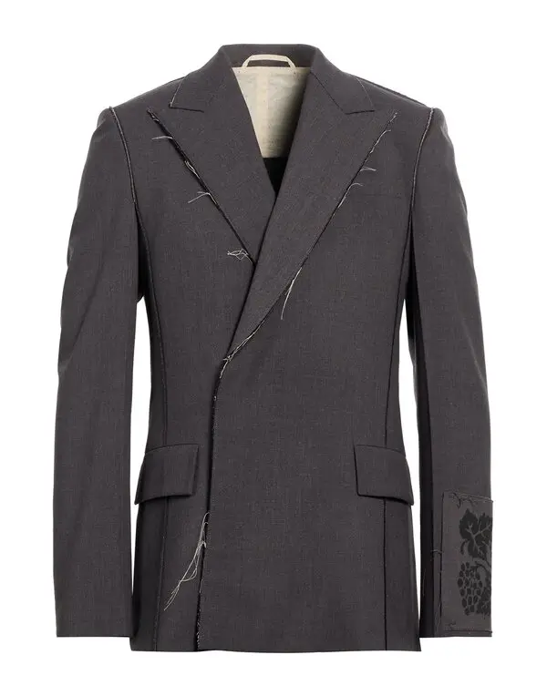 FEDERICO CINA Blazer Size Polyester, Viscose, Elastane
