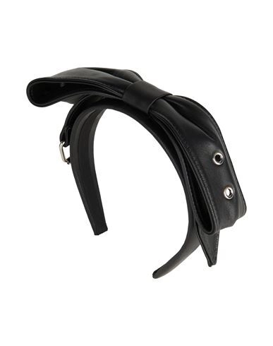Moschino Hair Accessory Leather - Black