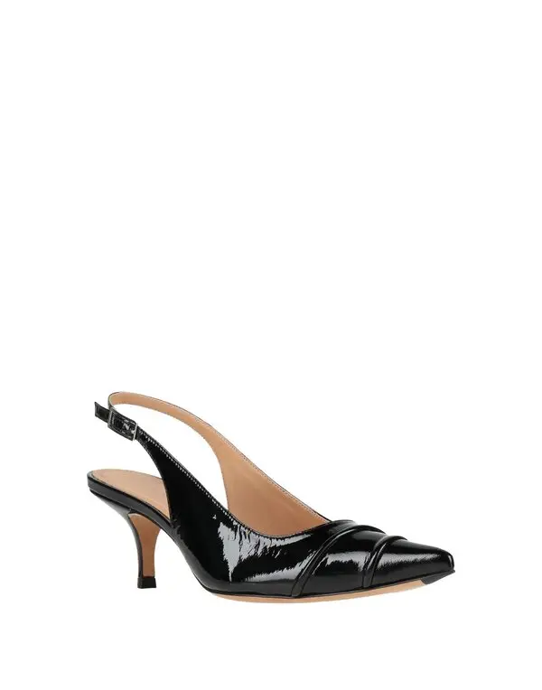 MAISON MARGIELA Slingback Pumps In Patent Leather - Black
