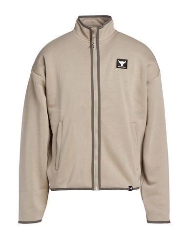 Under Armour Sweatshirt Taupe Size Cotton, Polyester - Grey