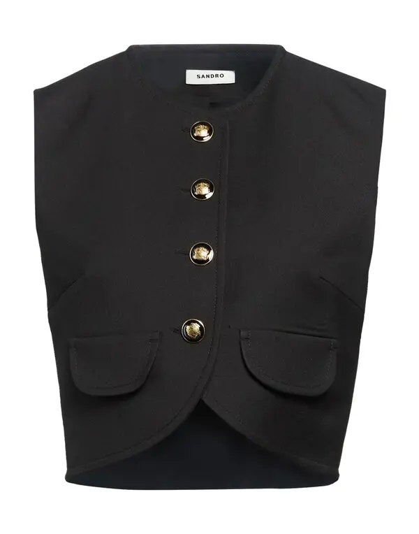 Sandro Top Size Polyester, Elastane