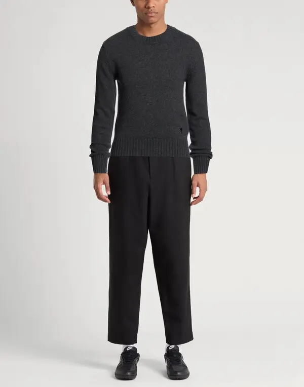 AMI Paris Cashmere Wool Crewneck Sweater