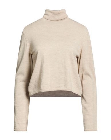 MAISON MARGIELA Turtleneck Size Acrylic, Virgin Wool - Beige