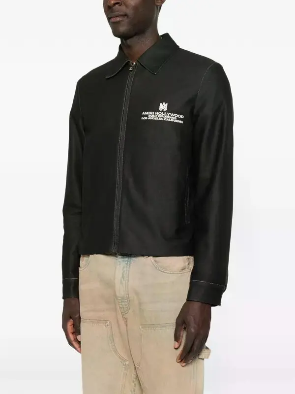 Amiri Logo-print Overshirt