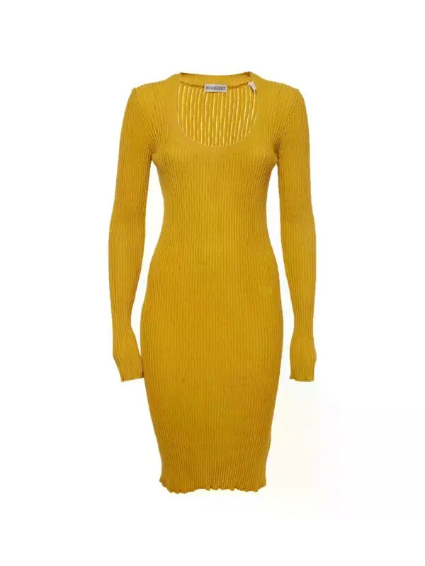Burberry Rib-knit Midi Dress