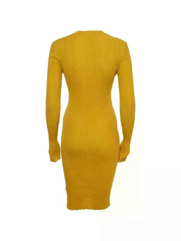Burberry Rib-knit Midi Dress