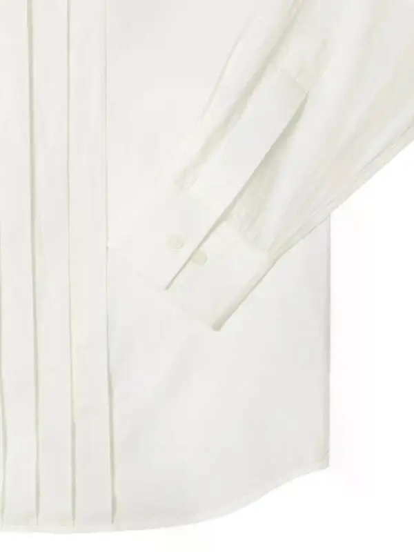 Paul Smith Pleat-front Cotton Shirt